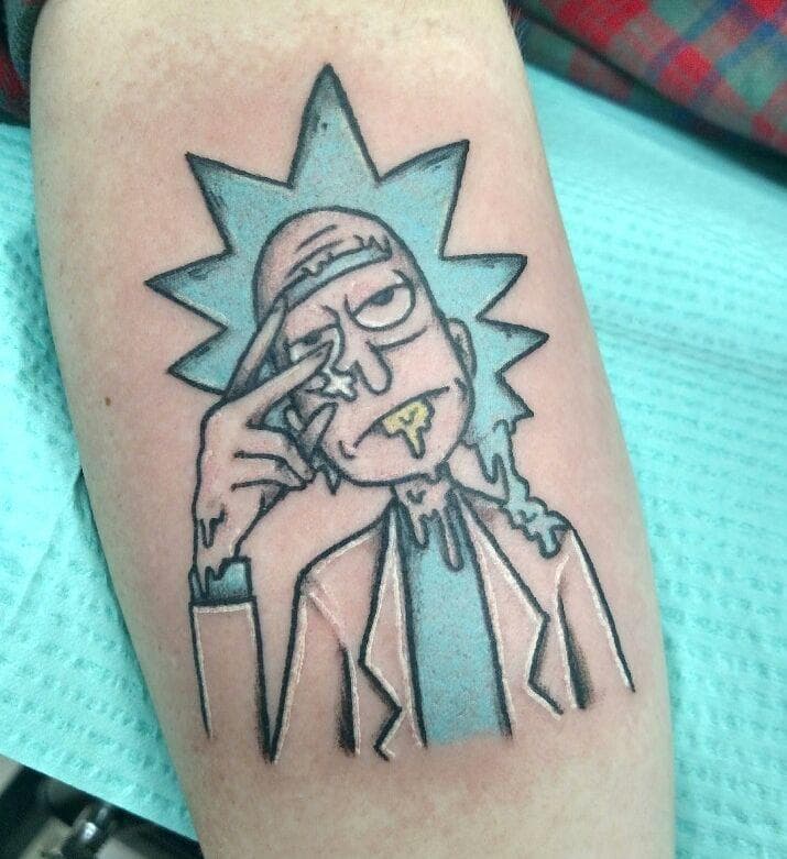 Rick and Morty Tattoo Ideas | Cool Tattoos Inspired by Rick and Morty