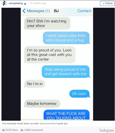Interesting Screenshots of Celebs Texting Each Other