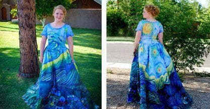 24 Creative Homemade Prom Dresses That Are Too Beautiful