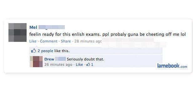 Random Dumb Facebook Posts from Idiots Who Can't Spell | Best Random Tools
