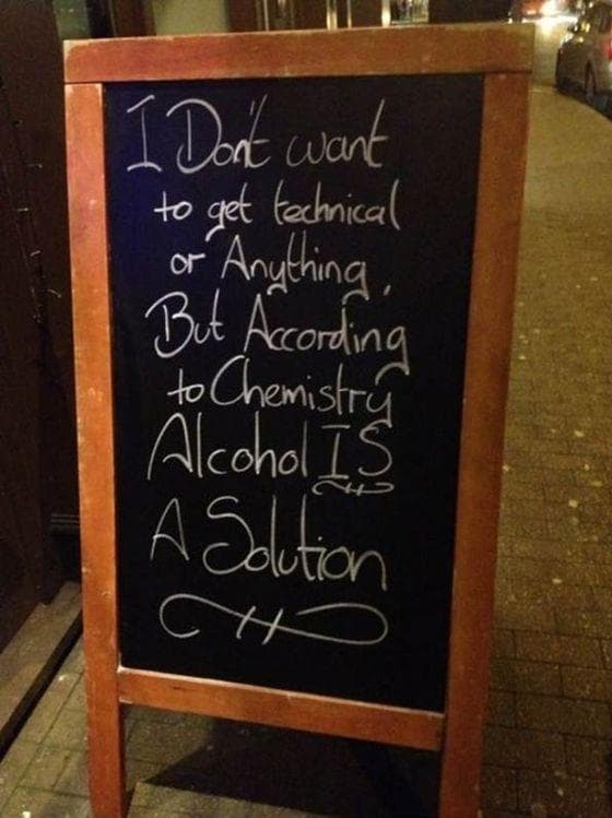 25 Funny Bar Signs You'd Cheers To