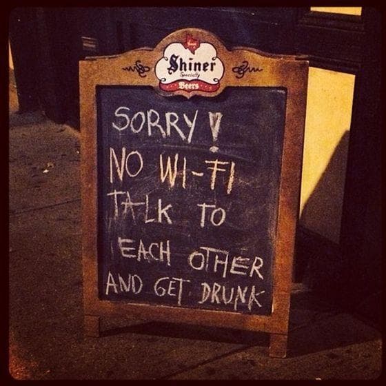 25 Funny Bar Signs You'd Cheers To