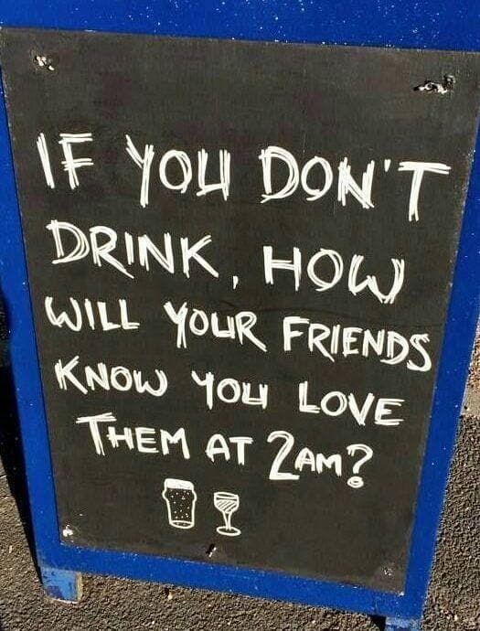 25 Funny Bar Signs You'd Cheers To
