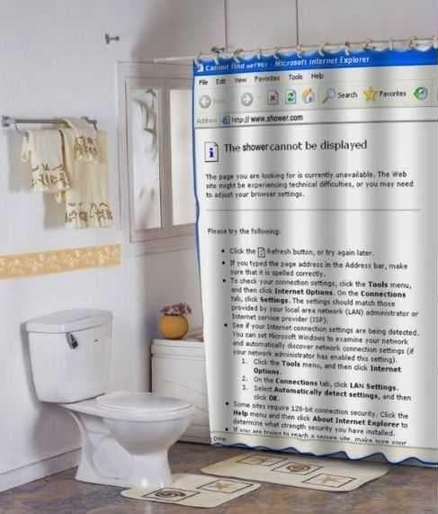 25 Funny Shower Curtains That Will Make You Smile