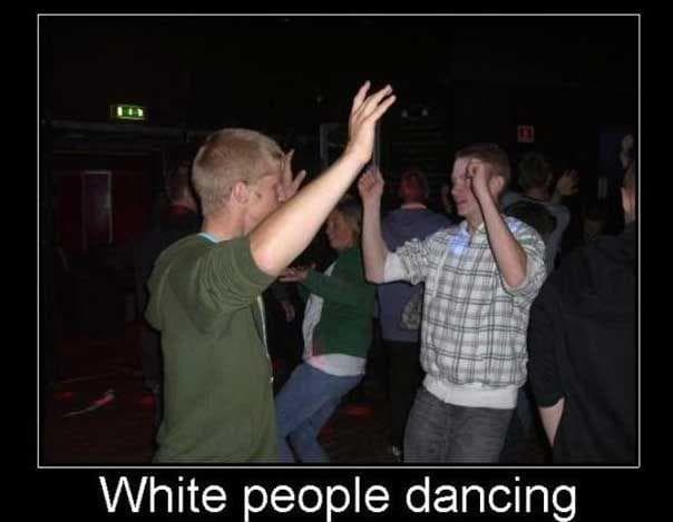 24 Photos That Prove White People Can't Dance