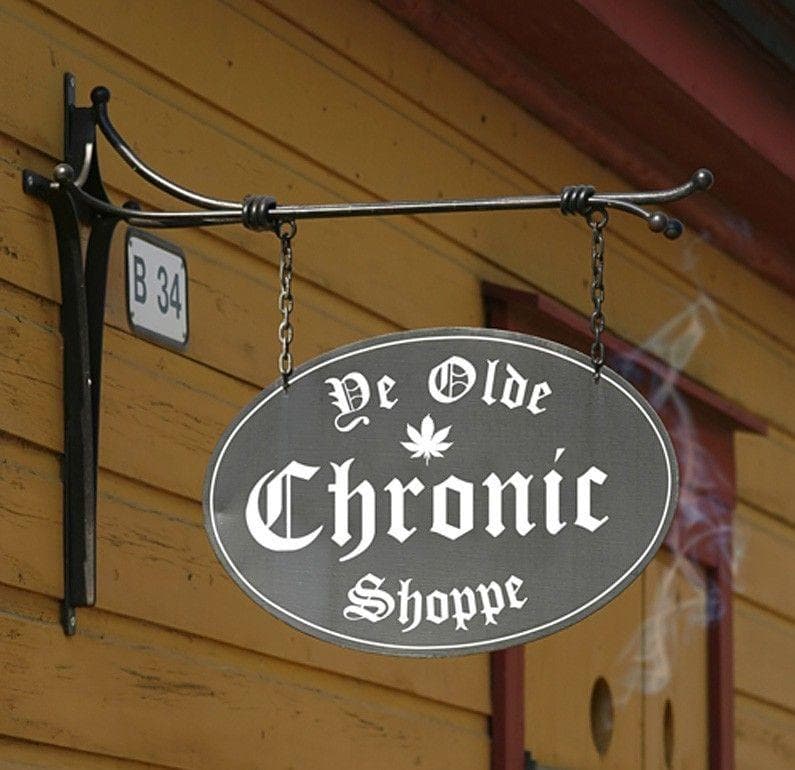 Dispensary Signs So Funny You'll Get a Contact High