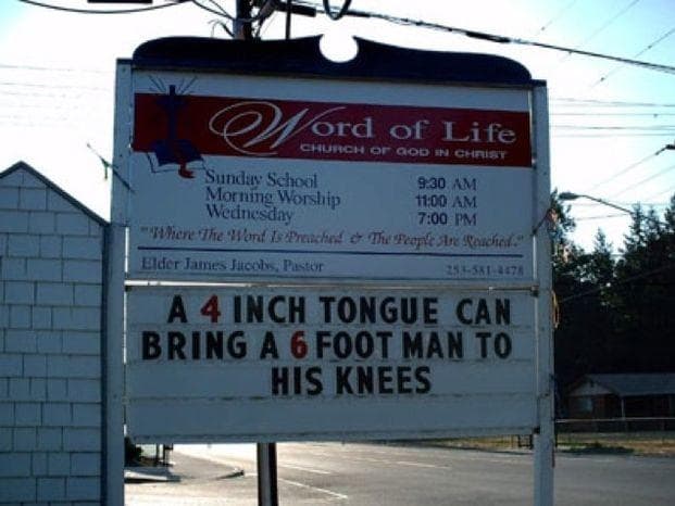 Accidentally Inappropriate Signs That'll Make You Laugh