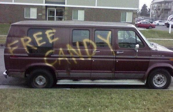 Photos Of Extremely Sketchy Vans You Should Stay Away From