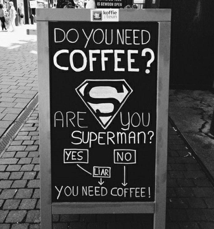 The Funniest A-Signs from Outside Coffee Shops
