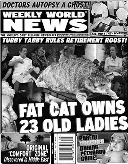 The Greatest Tabloid Headlines Ever