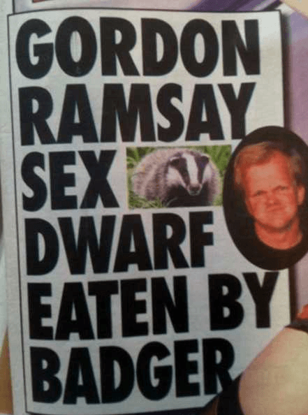 The Greatest Tabloid Headlines Ever