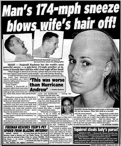 The Greatest Tabloid Headlines Ever