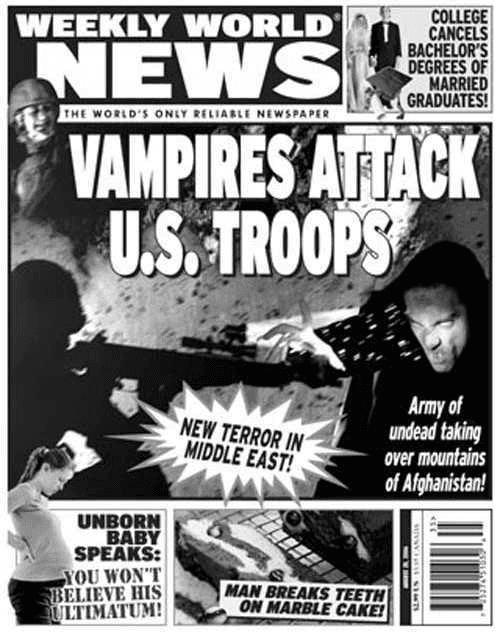 The Greatest Tabloid Headlines Ever