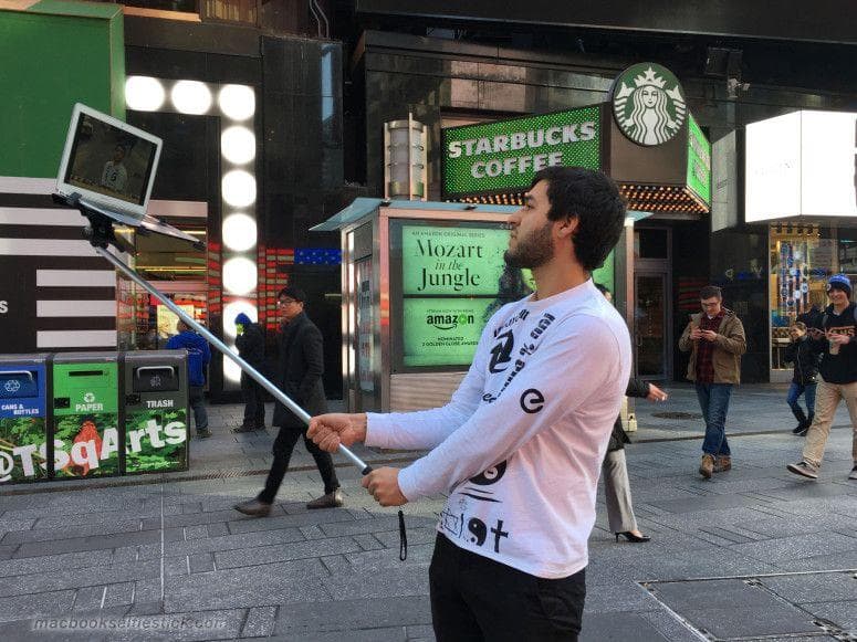 30 Funny Selfie Stick Pictures You'll Shake Your Head At