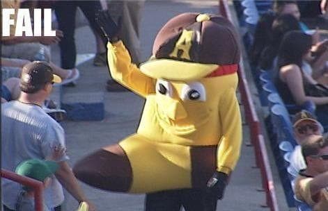 The Funniest Mascot Photos in Sports History