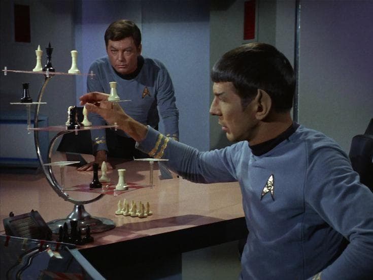 Spock and Bones McCoy Married Moments