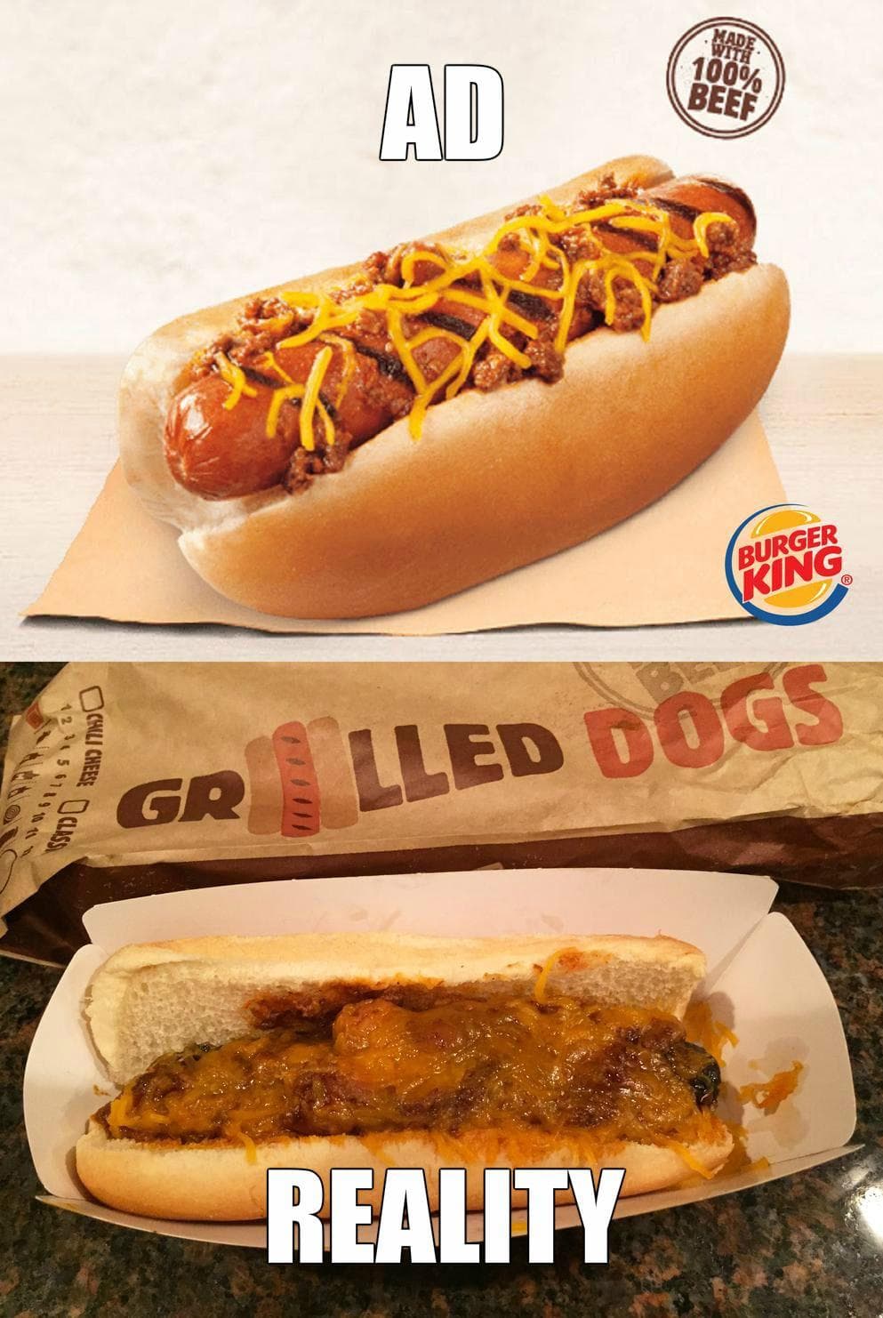 Fast Food Items: Expectation Vs Reality (25 Photos)