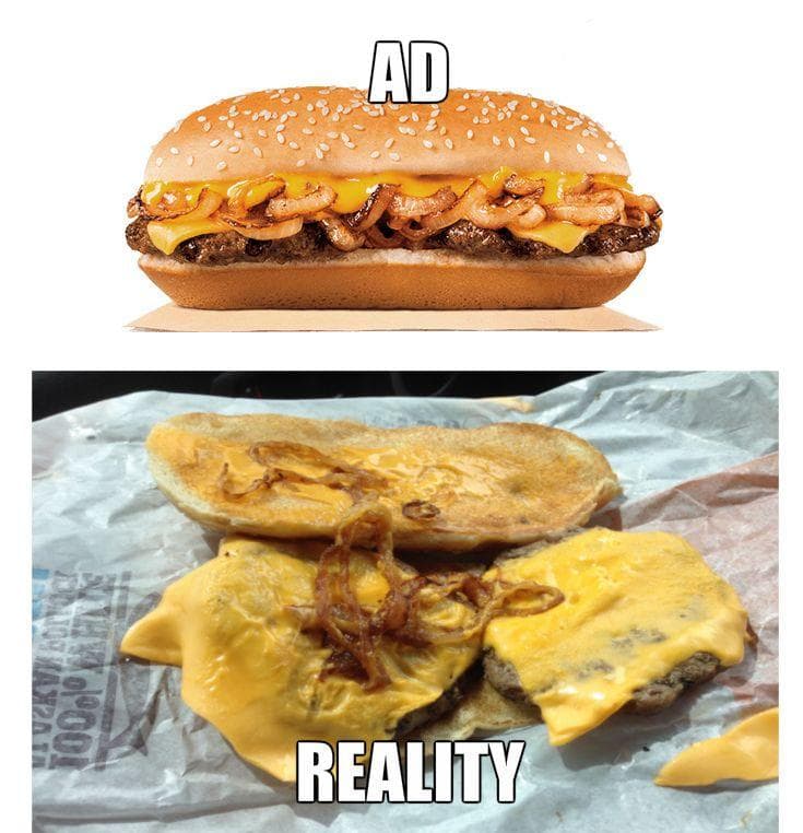 Fast Food Items: Expectation Vs Reality (25 Photos)