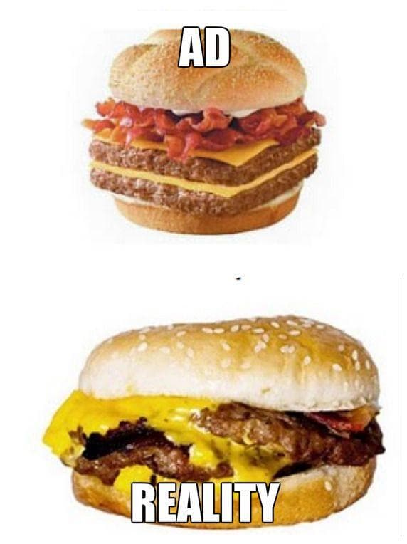 Fast Food Items: Expectation Vs Reality (25 Photos)