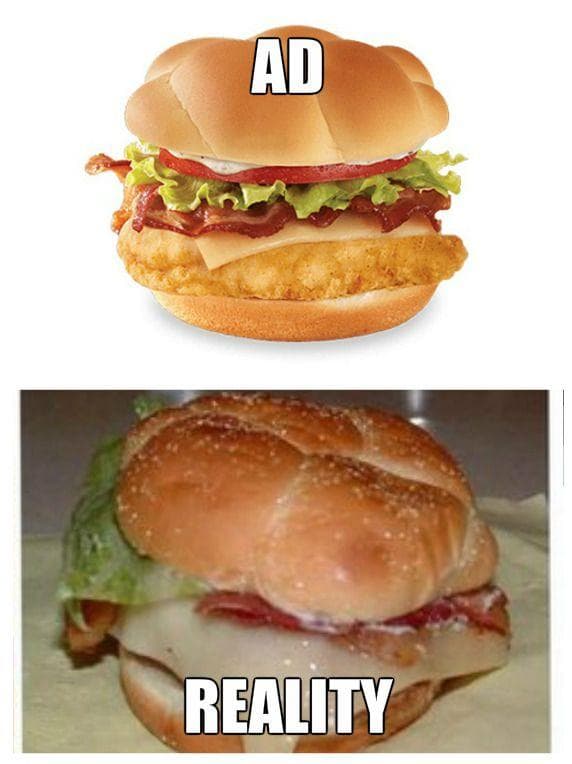 Fast Food Items: Expectation Vs Reality (25 Photos)