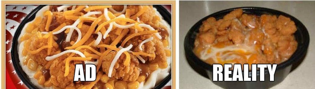 Fast Food Items: Expectation Vs Reality (25 Photos)