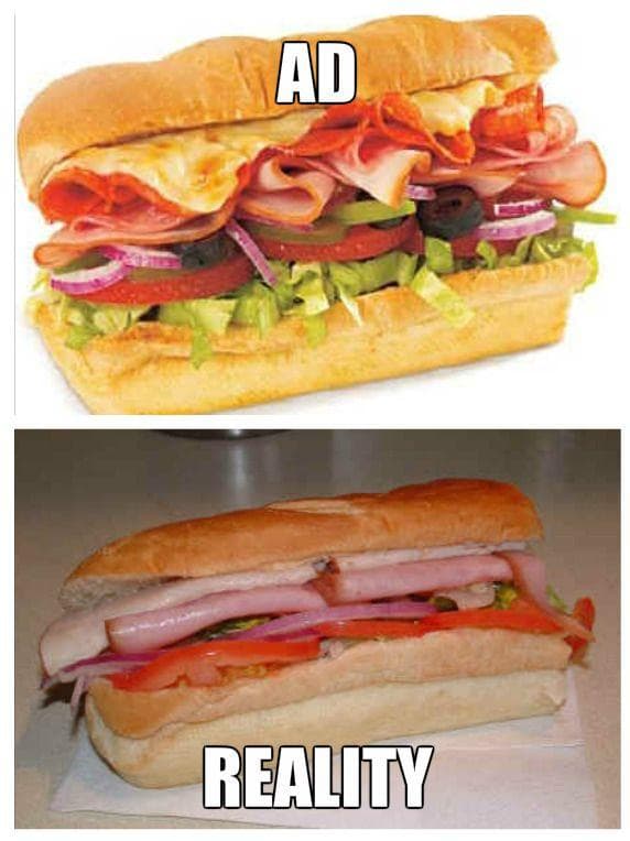 Fast Food Items: Expectation Vs Reality (25 Photos)