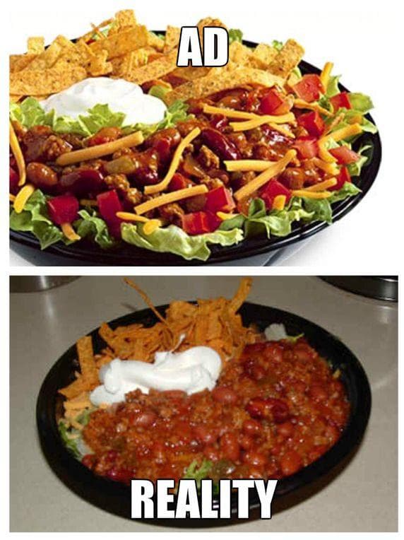 Fast Food Items: Expectation Vs Reality (25 Photos)