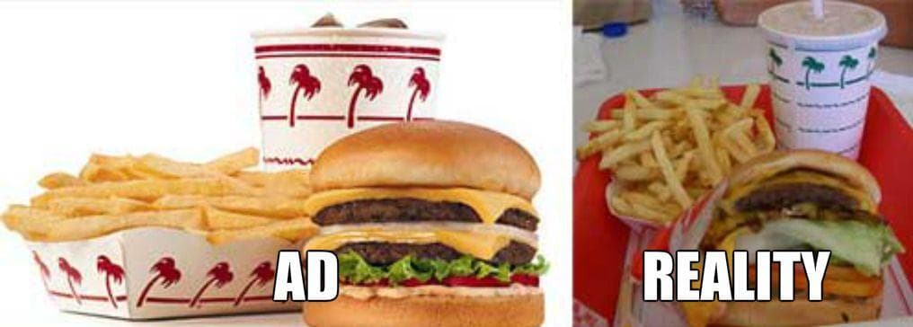 Fast Food Items: Expectation Vs Reality (25 Photos)