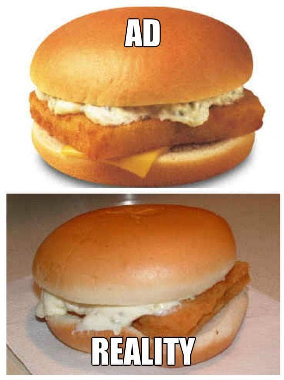 Fast Food Items: Expectation Vs Reality (25 Photos)