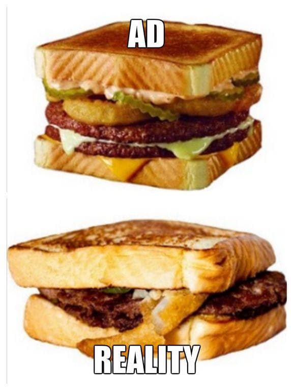 Random Fast Food Menu Items in Real Life That Look Nothing Like the Ads ...