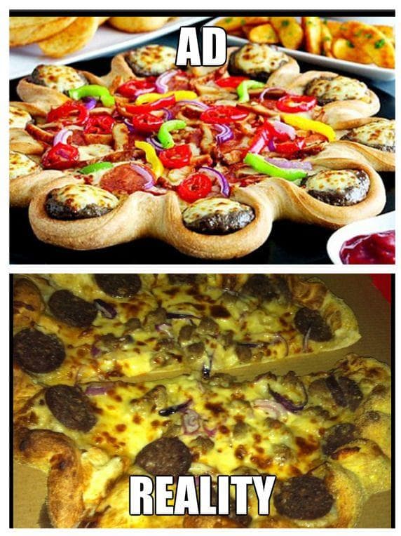 Fast Food Items: Expectation Vs Reality (25 Photos)