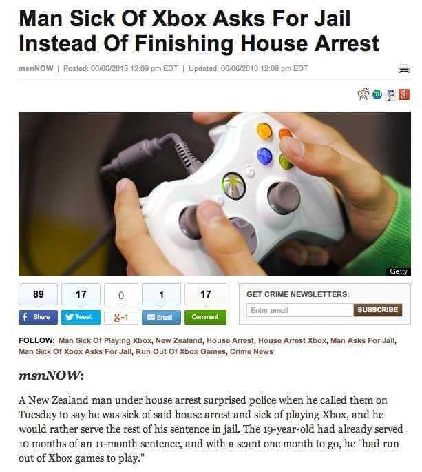 The Funniest Video Game News Headlines Ever