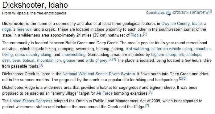 29 Dirty & Inappropriate Town Names In The World