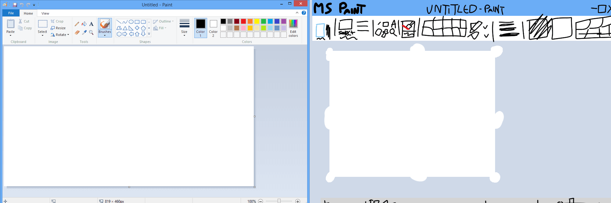 Pictures You Won't Believe Were Made in MS Paint