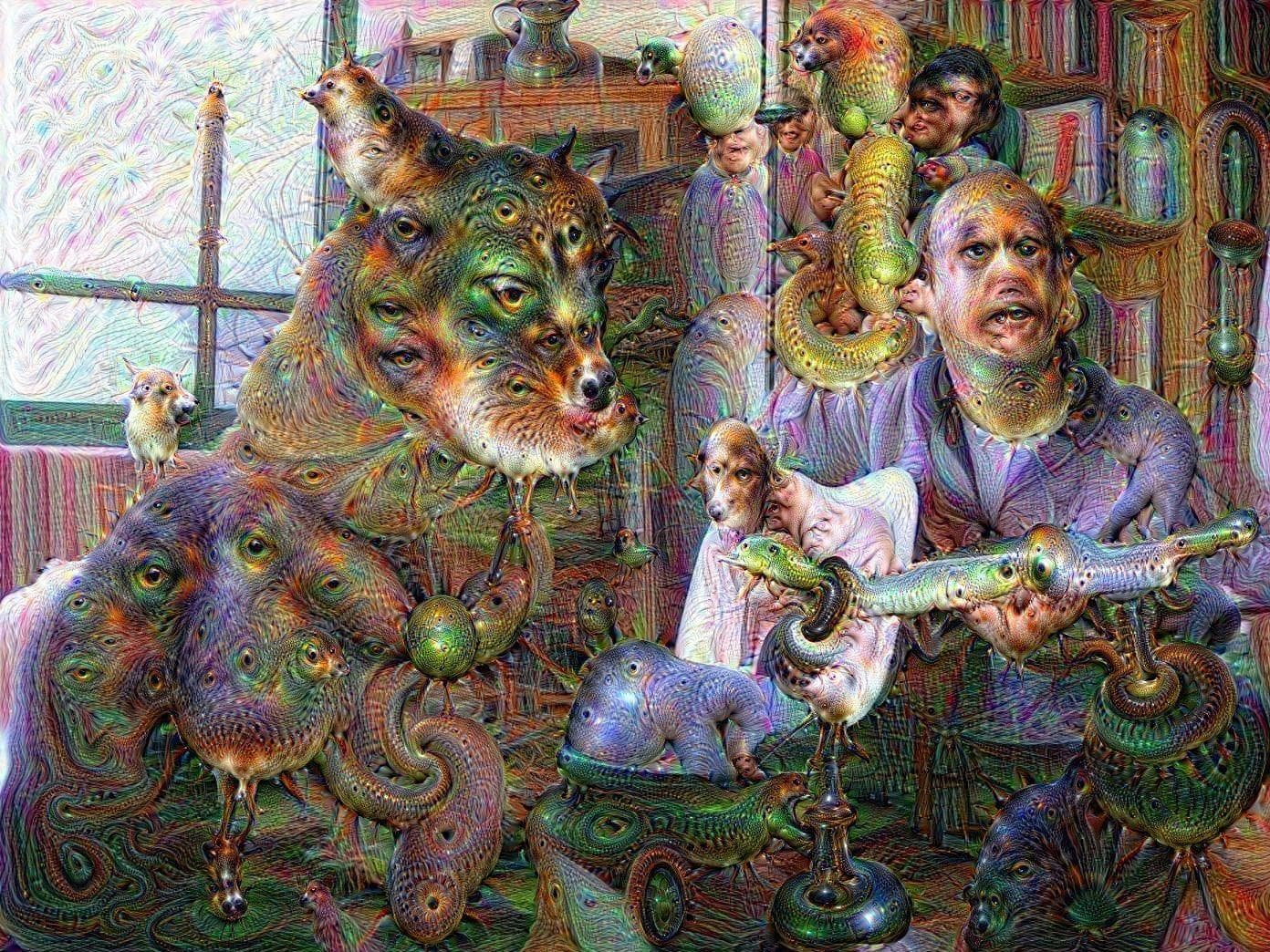 35 Insanely Creepy Google Deep Dream Images