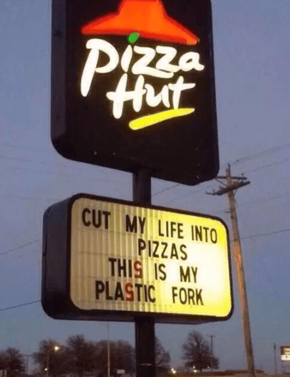 The 24 Funniest Pizza Signs in All the Land