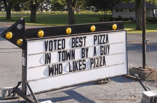 The 24 Funniest Pizza Signs in All the Land