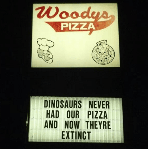 The 24 Funniest Pizza Signs in All the Land