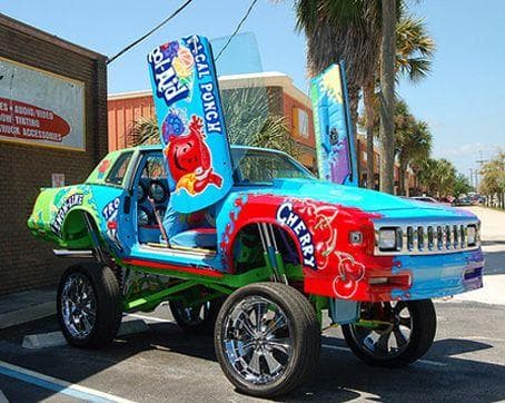 Cars Pimped Out in Honor of Snack Foods