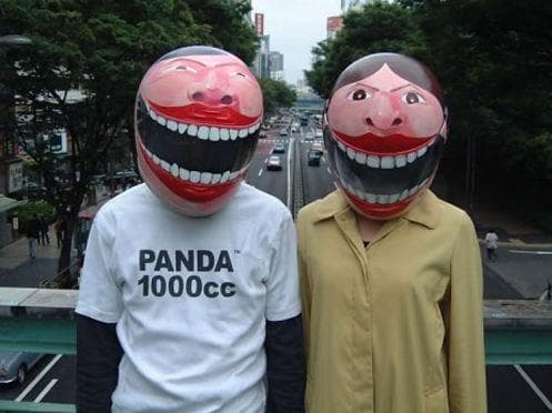 The Funniest Motorcycle Helmets Ever