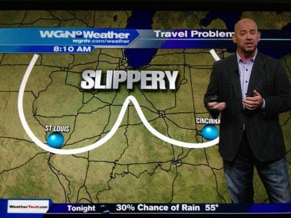 The Funniest Weatherman Photos Ever