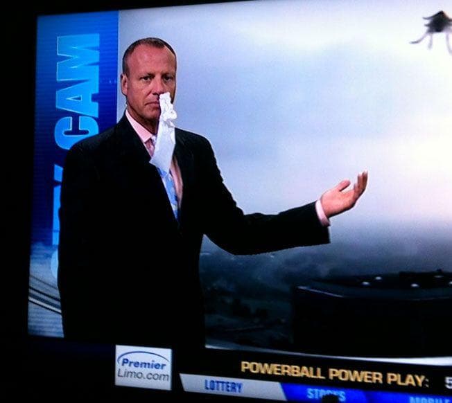 The Funniest Weatherman Photos Ever