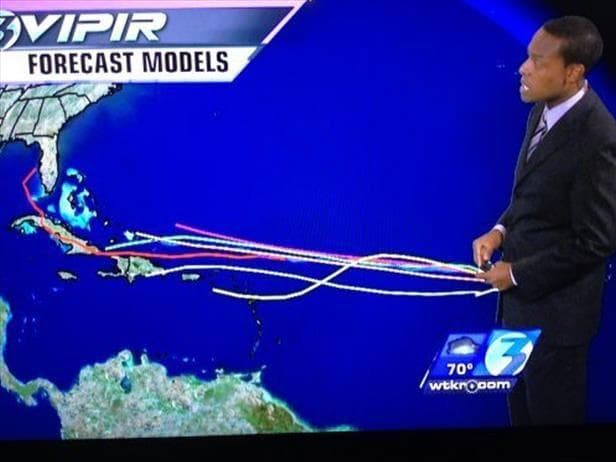The Funniest Weatherman Photos Ever