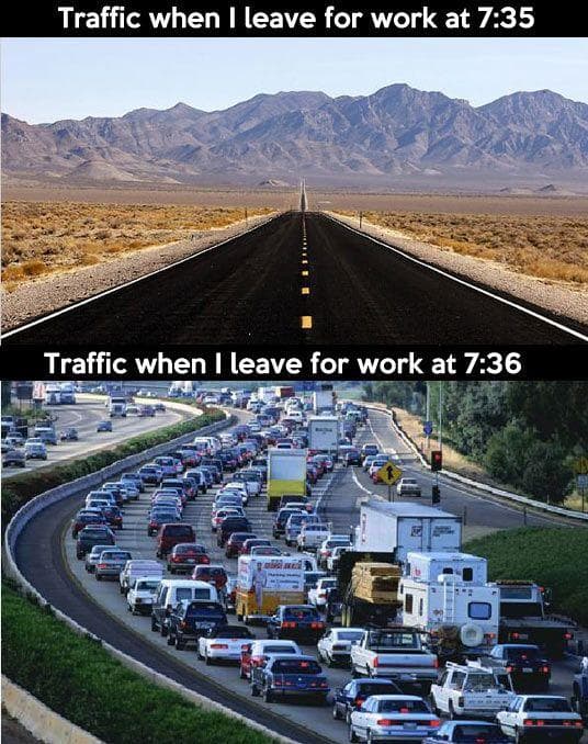 13 Hilarious Traffic Jam Photos That Make Traffic Funny