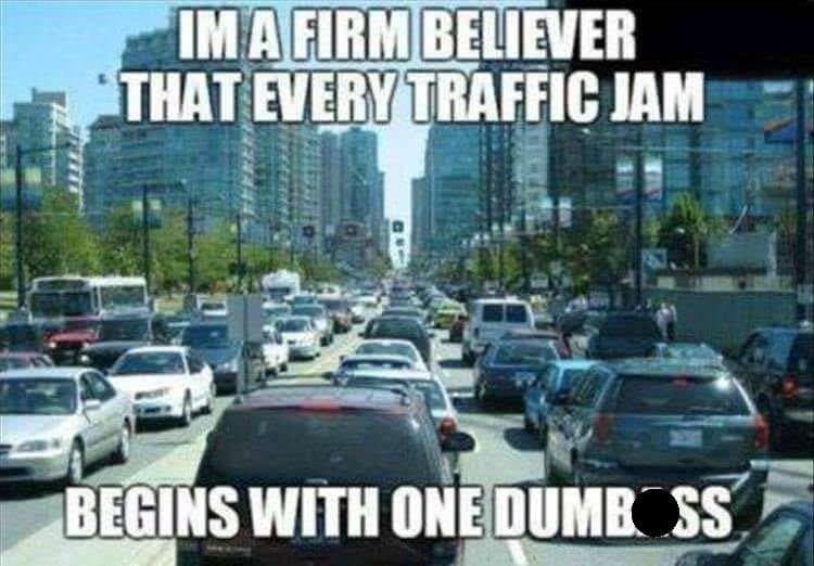 13 Hilarious Traffic Jam Photos That Make Traffic Funny