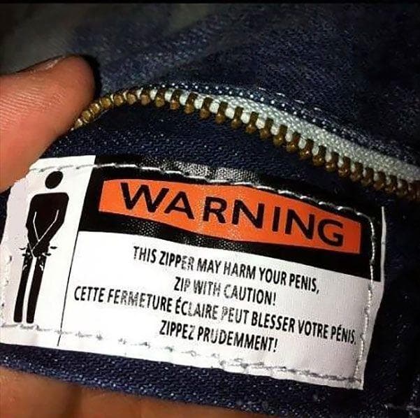 24 Hilarious Clothing Tags That Have Funny Messages