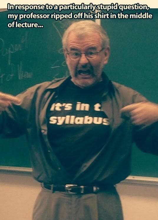 22 Funny Professors Who Will Make You Miss Your College Days