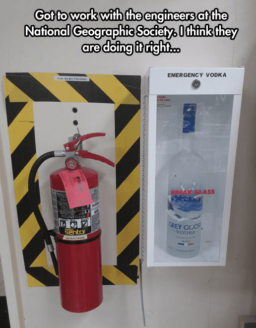 "In Case of Fire" Signs That Are Totally on Fire