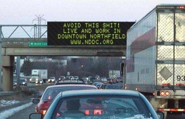 Inappropriate Construction and Traffic Signs That'll Make You Look Twice