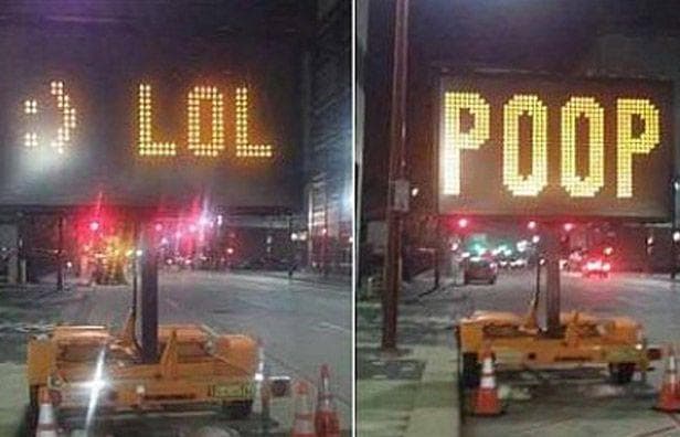 Inappropriate Construction and Traffic Signs That'll Make You Look Twice